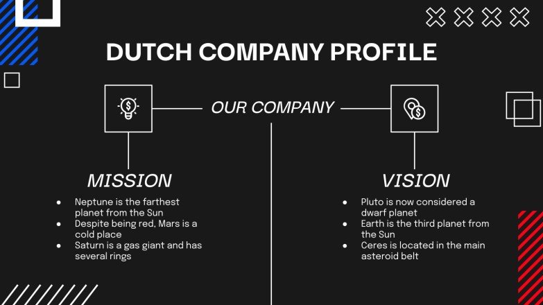 Dutch Company Profile Infographics