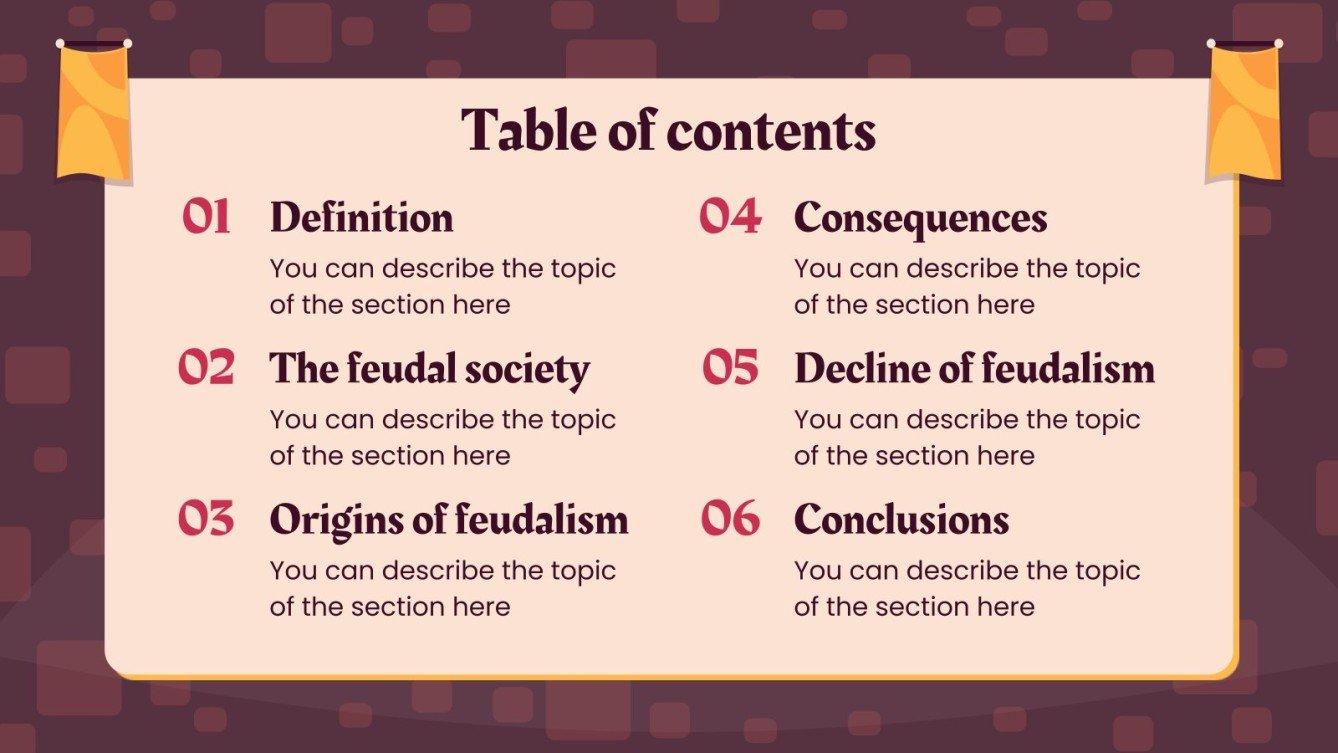 Social Studies Subject for Middle School: Feudalism