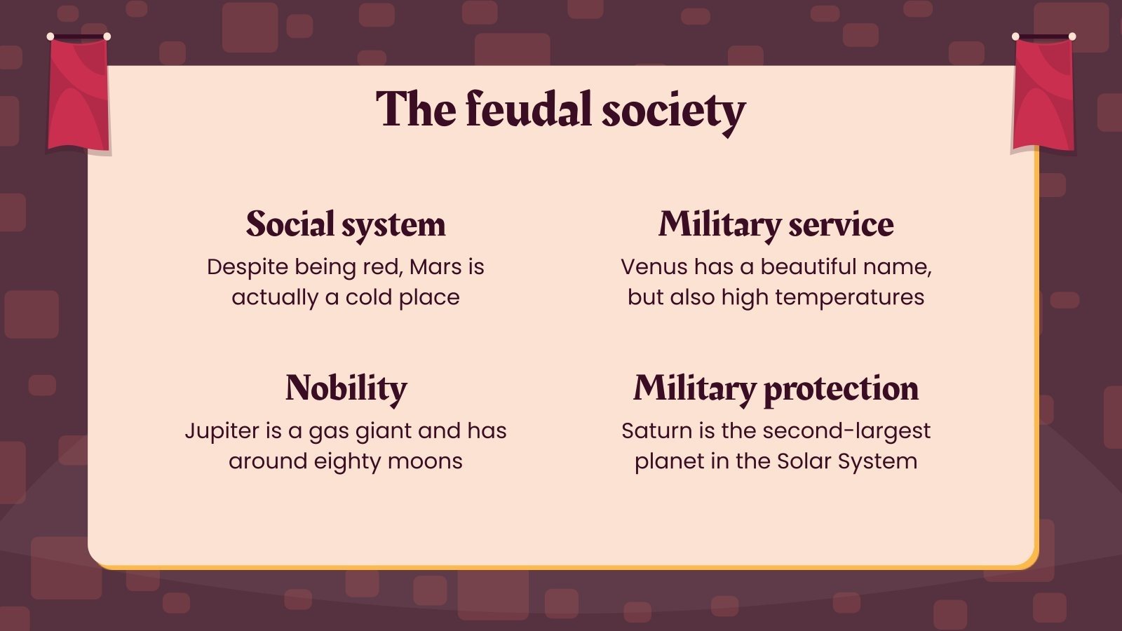 Social Studies Subject for Middle School: Feudalism