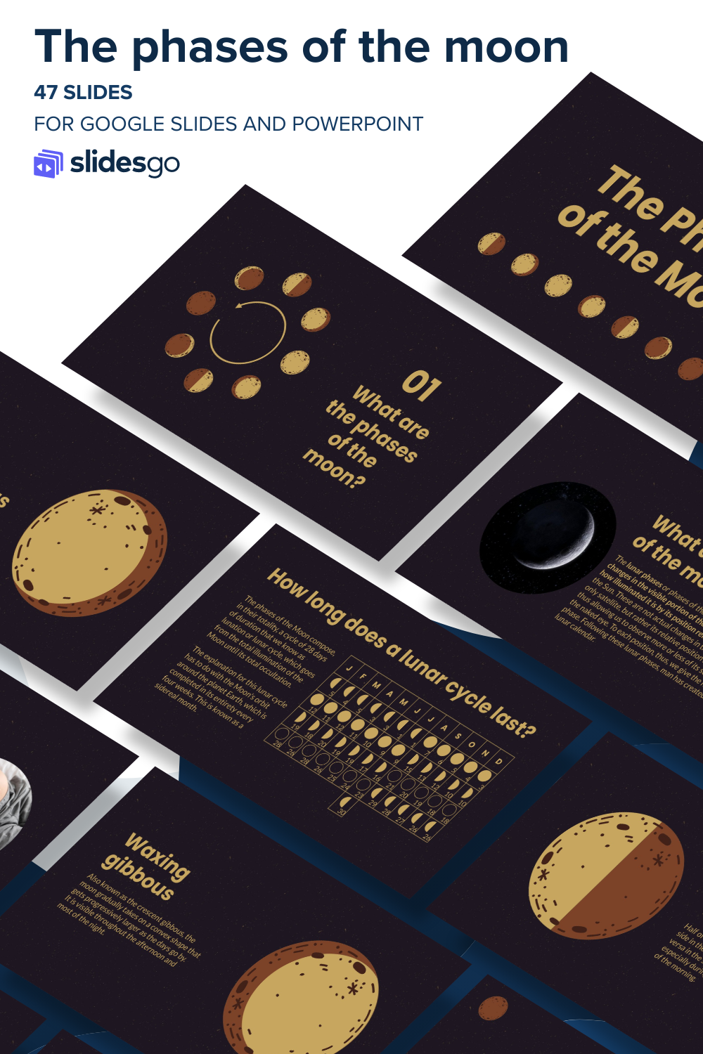 The Phases of the Moon | Google Slides & PPT