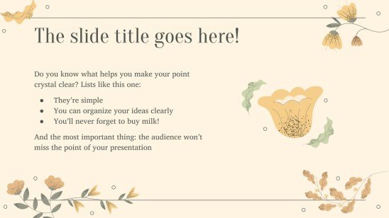 Cottagecore Spring Theme | Google Slides & PowerPoint