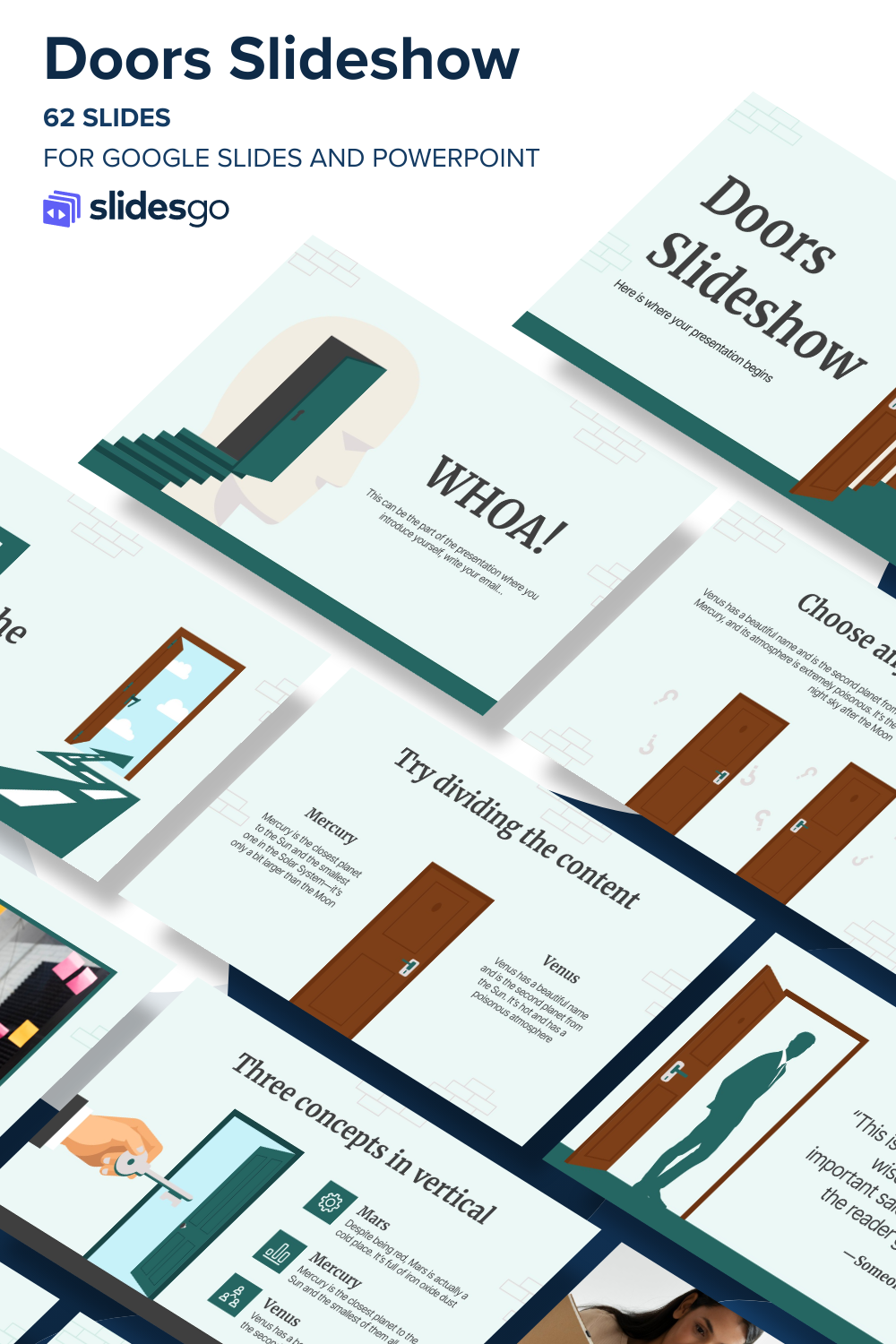 Doors Slideshow | Google Slides & PowerPoint template