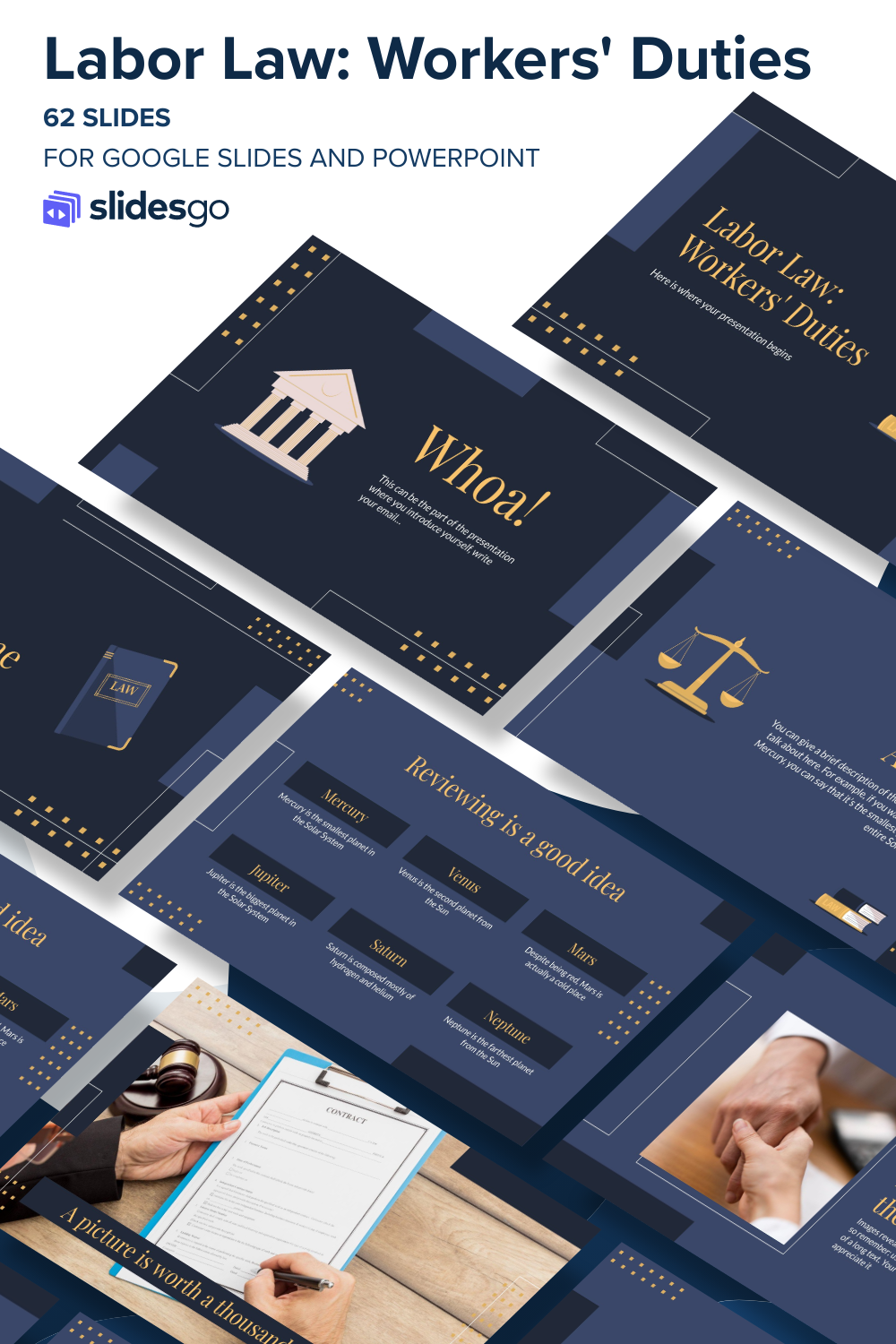 Labor Law: Workers' Duties | Google Slides & PowerPoint