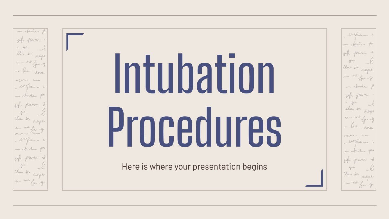 Intubation Procedures | Google Slides & PPT