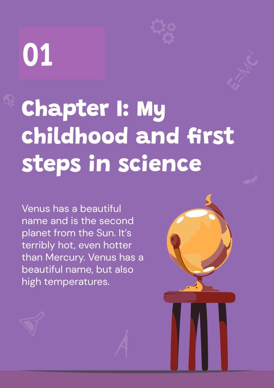The Scientist Marie Curie Storybook | Google Slides & PPT