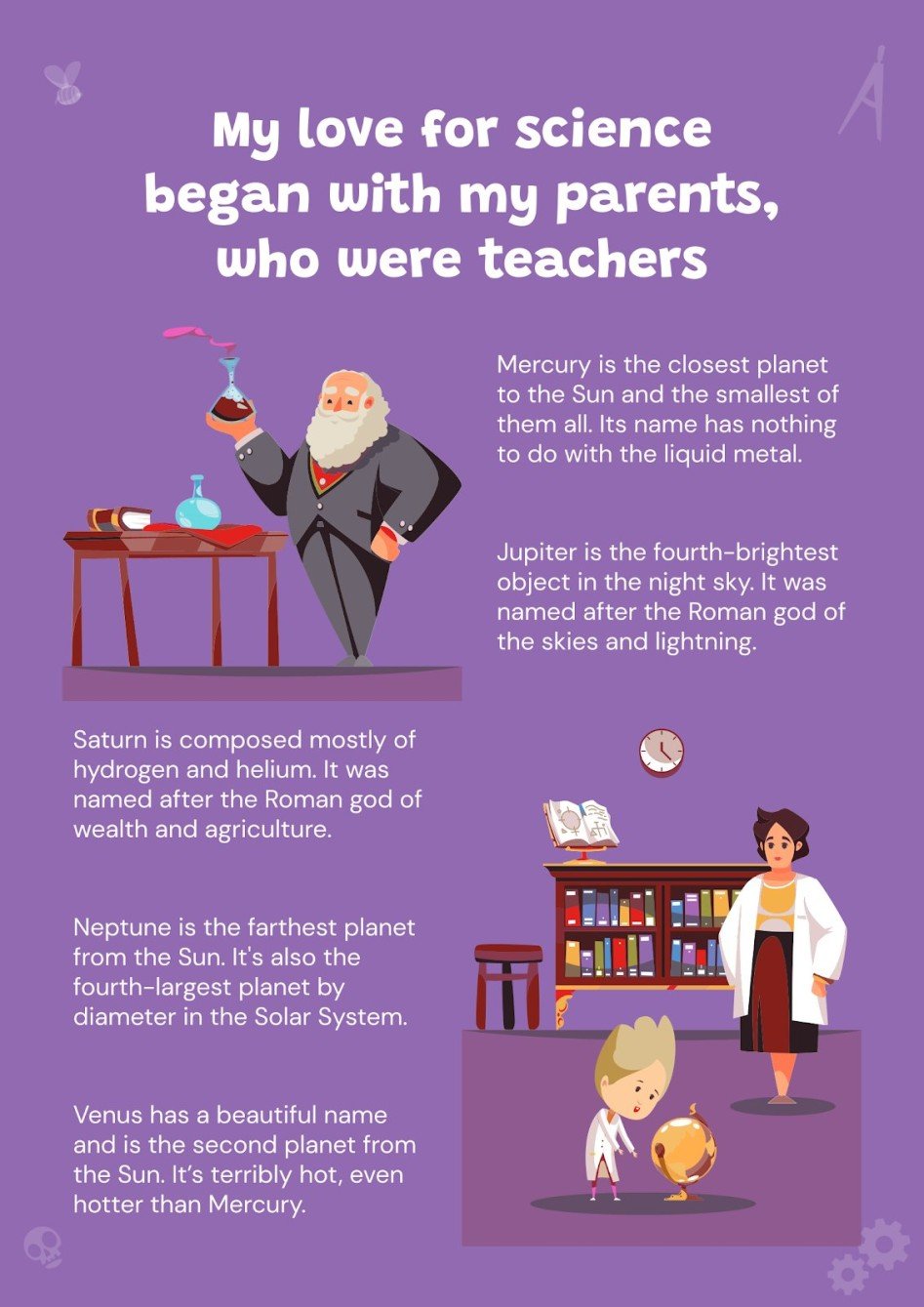 The Scientist Marie Curie Storybook | Google Slides & PPT