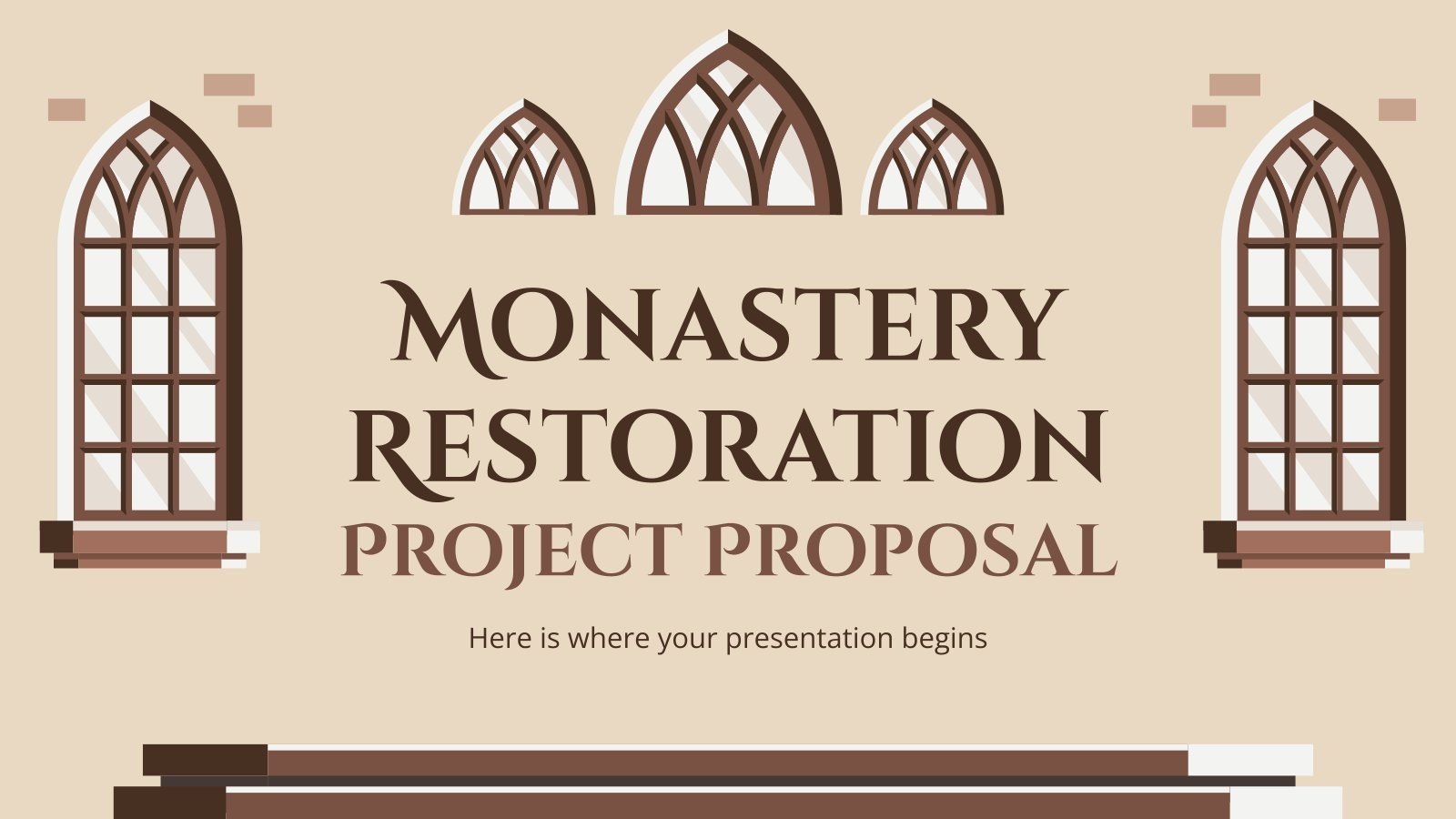 Monastery Restoration Project Proposal | Google Slides & PPT