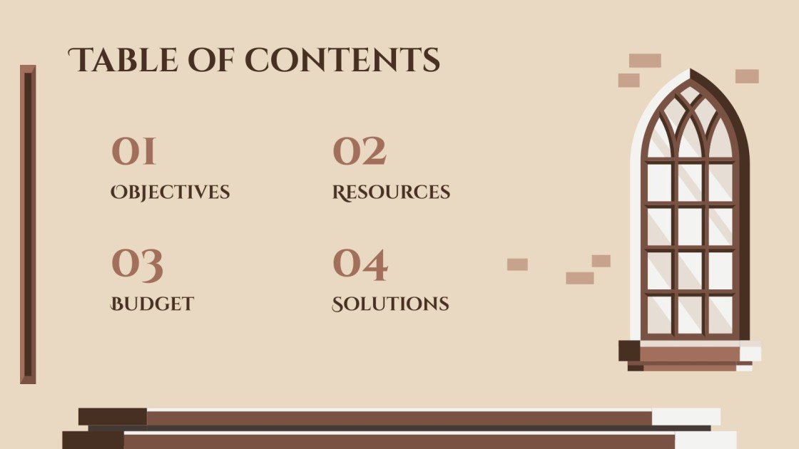 Monastery Restoration Project Proposal | Google Slides & PPT