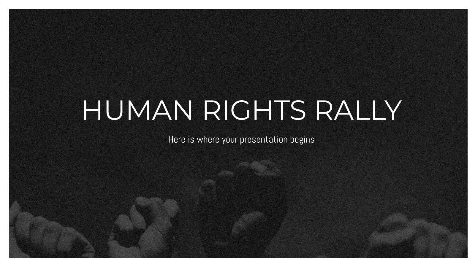 Plantillas de Google Slides y PPT para luchar contra el racismo