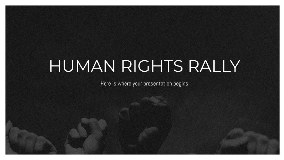 Plantillas de Google Slides y PPT para luchar contra el racismo