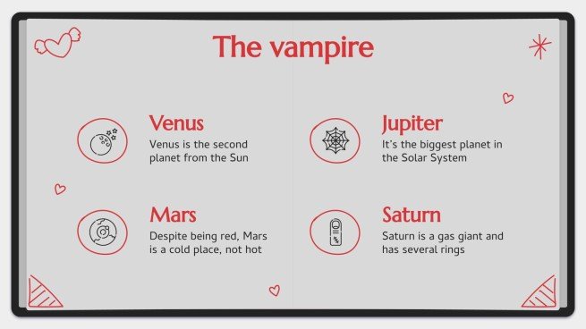 Vampire Journals TV Series | Google Slides & PowerPoint
