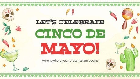 Let's Celebrate Cinco de Mayo! | Google Slides and PowePoint
