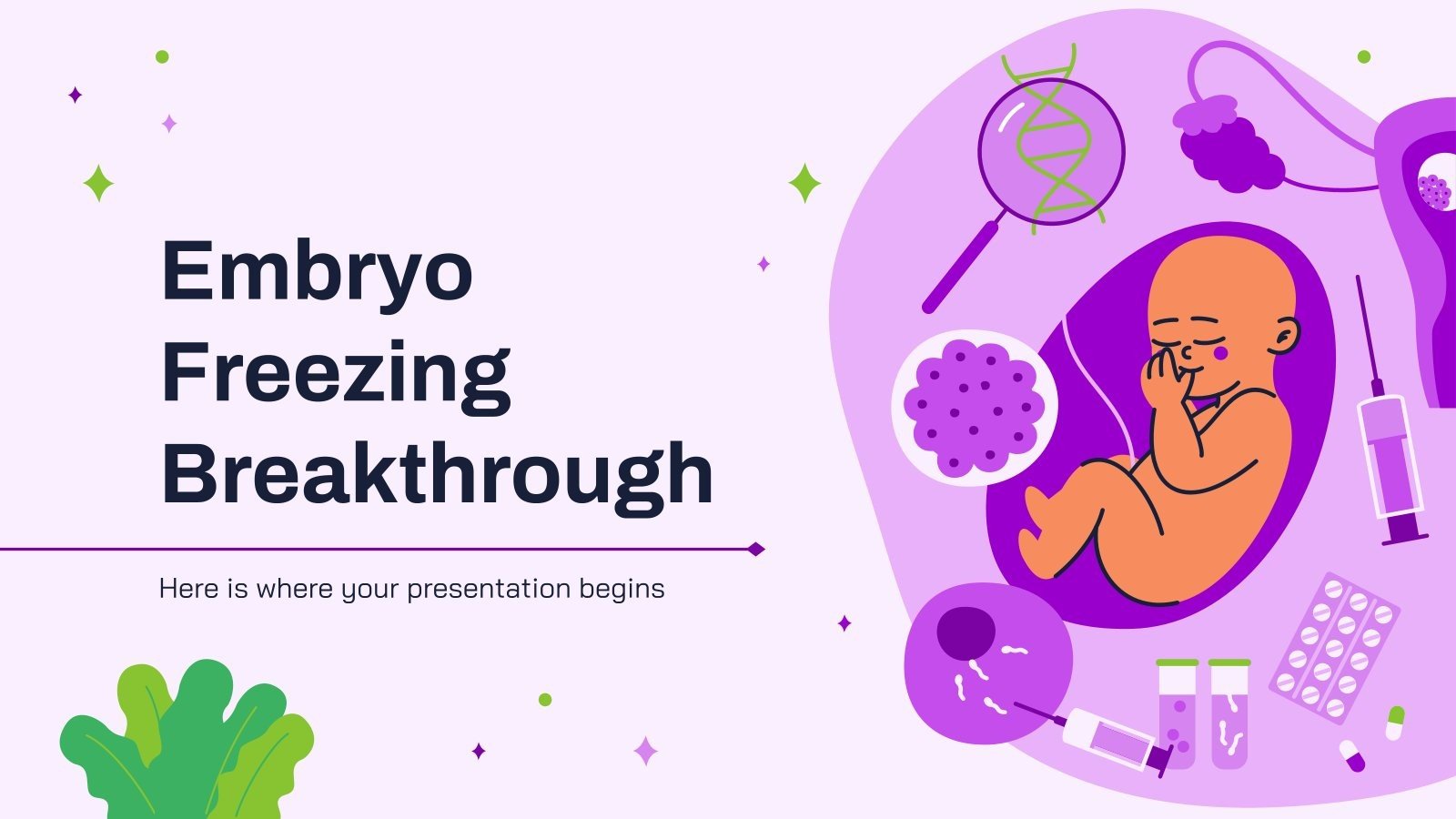 Embryo Freezing Breakthrough | Google Slides & PPT