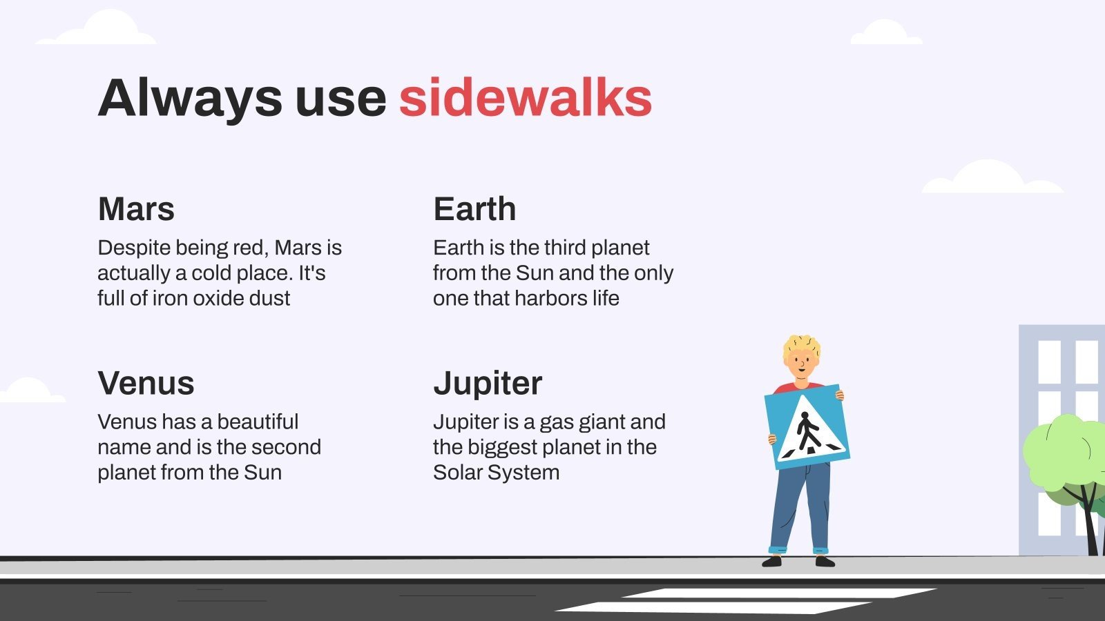 Traffic & Road Safety | Google Slides & PPT