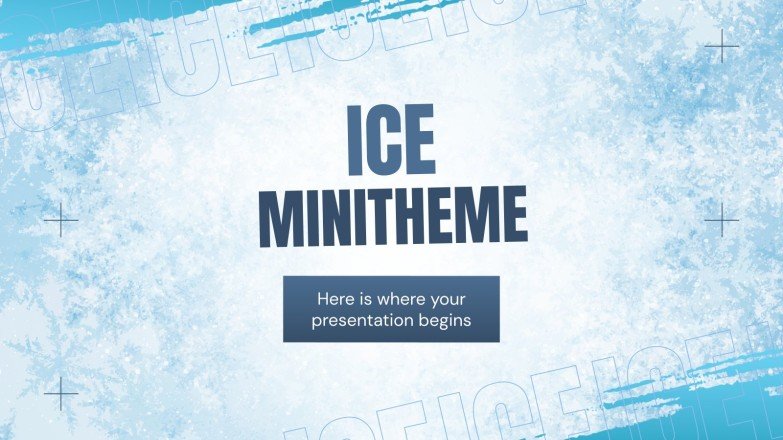 Free templates about ice for Google Slides & PowerPoint