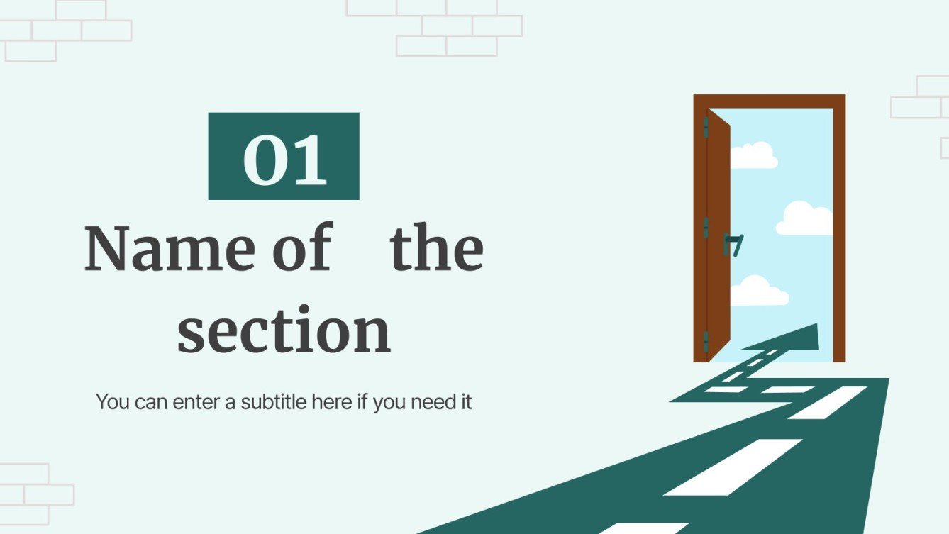 Doors Slideshow | Google Slides & PowerPoint template