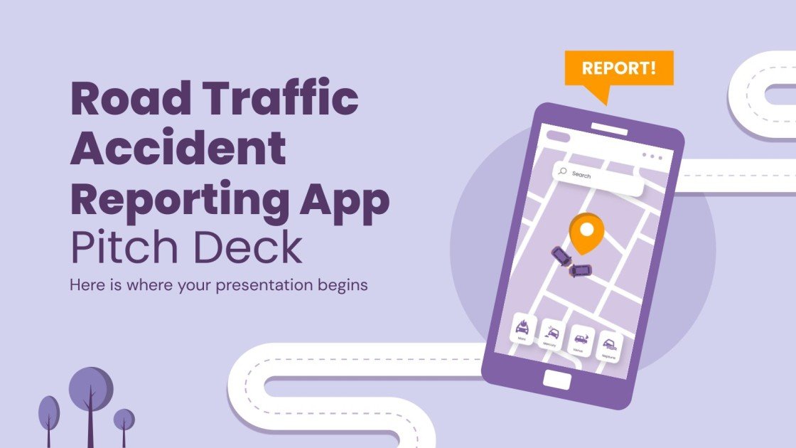 Road Traffic Accident Reporting App Pitch Deck