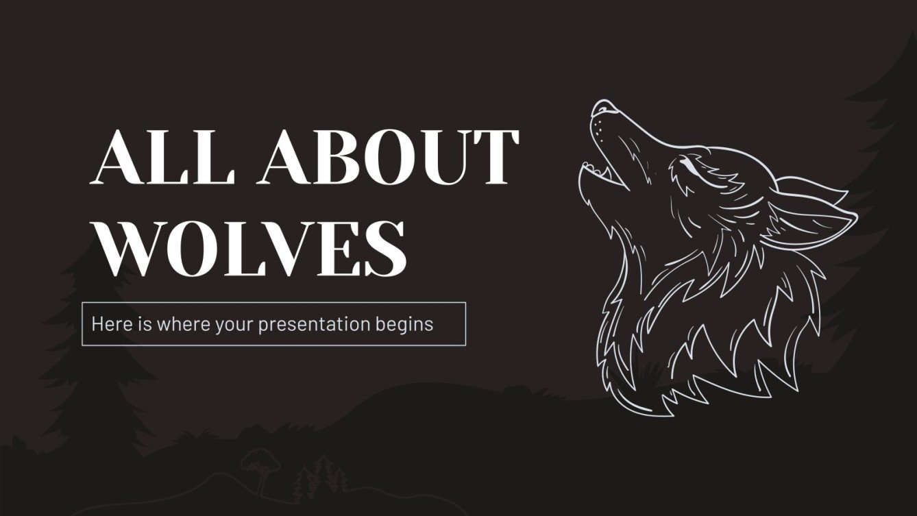 All About Wolves | Google Slides & PowerPoint template
