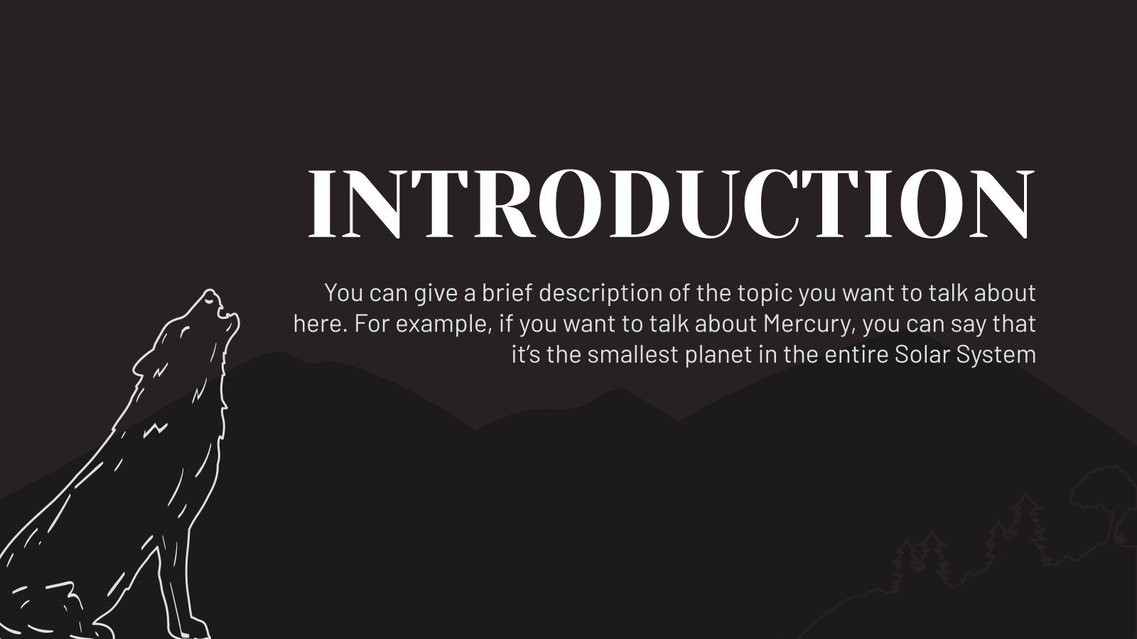 All About Wolves | Google Slides & PowerPoint template
