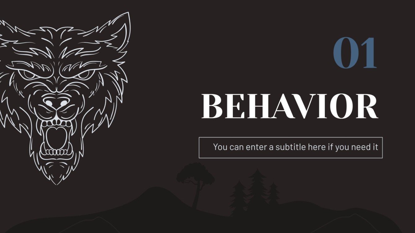 All About Wolves | Google Slides & PowerPoint template