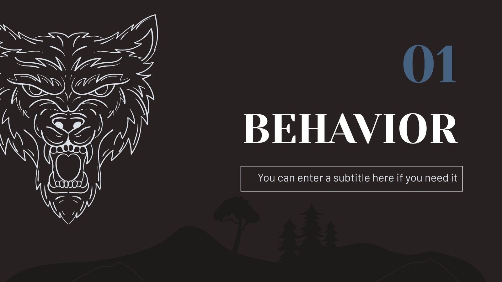 All About Wolves | Google Slides & PowerPoint template