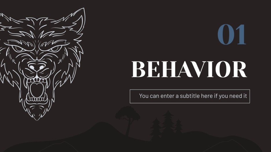 All About Wolves | Google Slides & PowerPoint template