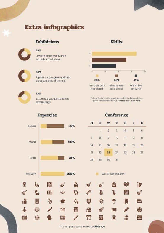 Bohemian Resume | Google Slides & PowerPoint template