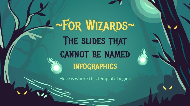 Free Scary Google Slides & PPT templates about Ghosts