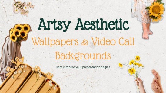 Artsy Aesthetic Wallpapers & Videocall Backgrounds