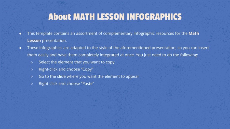 Math Lesson Infographics for Google Slides and PowerPoint