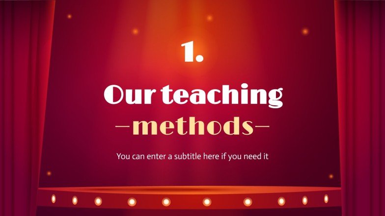 Musical Theatre Academy | Google Slides & PPT