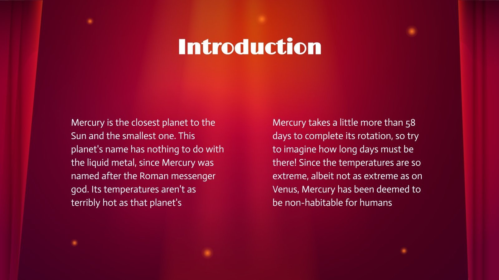 Musical Theatre Academy | Google Slides & PPT