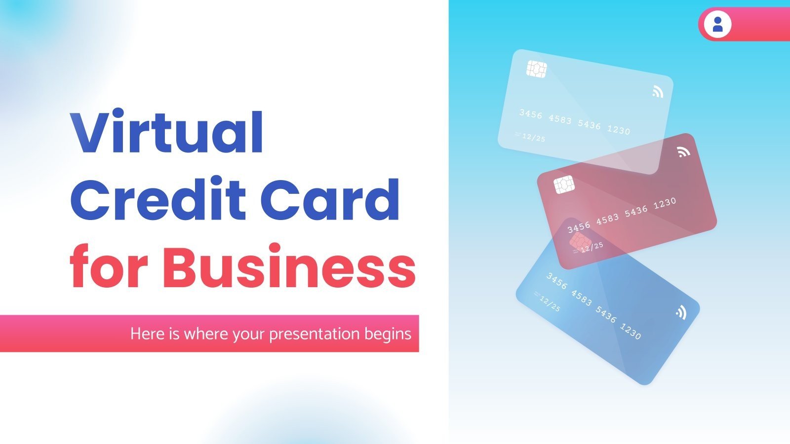 Virtual Credit Card for Business | Google Slides & PPT