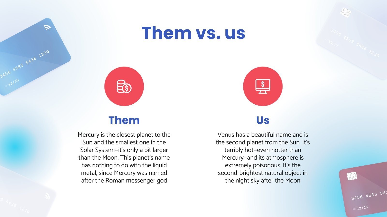 Virtual Credit Card for Business | Google Slides & PPT