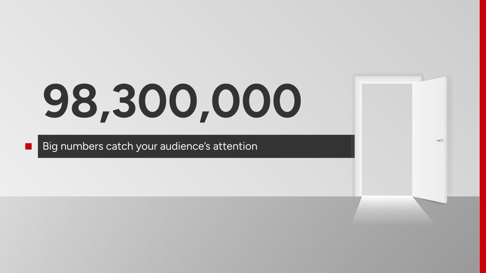 Multiple Doors Metaphor Thesis | Google Slides & PPT