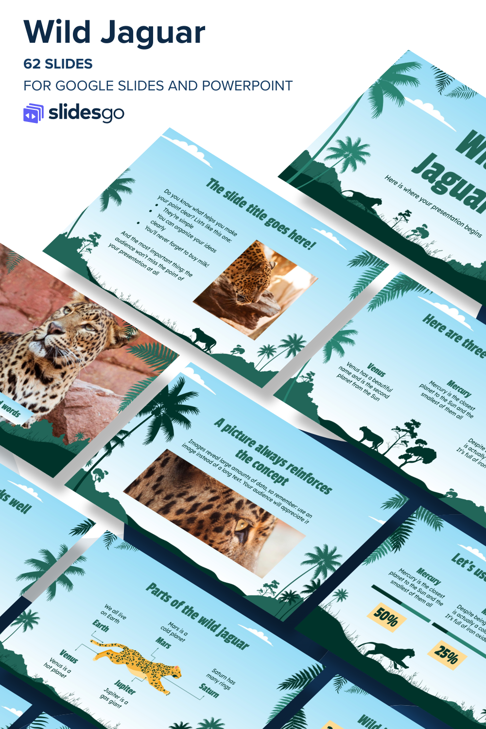Wild Jaguar | Google Slides theme & PowerPoint template