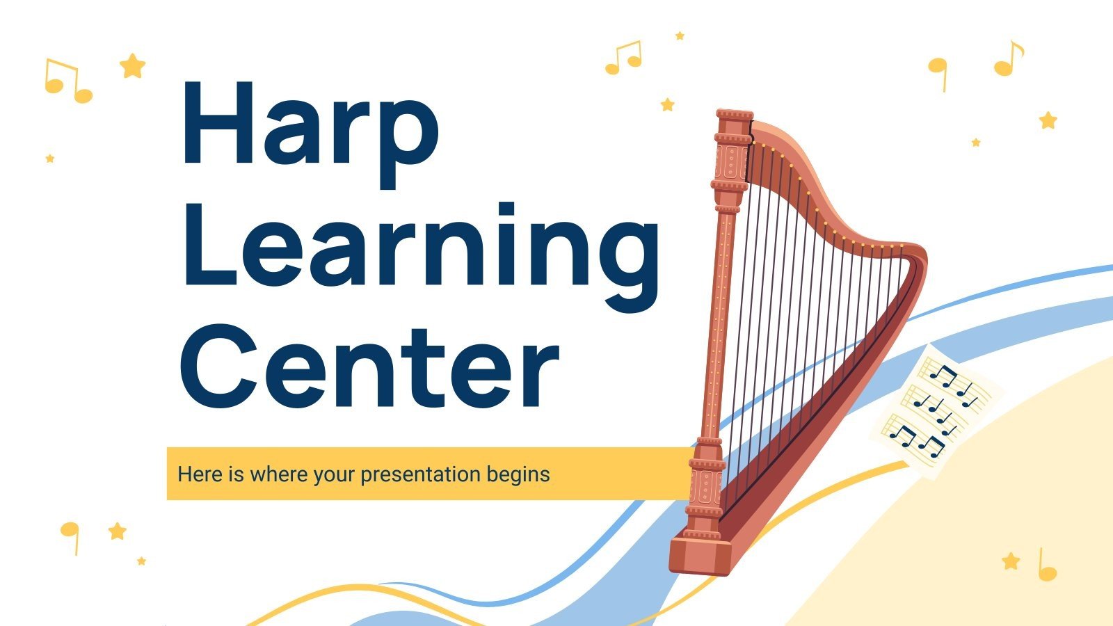 Harp Learning Center | Google Slides & PowerPoint
