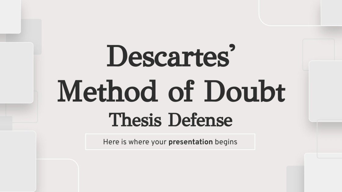 Free Thesis Defense Google Slides and PowerPoint Templates