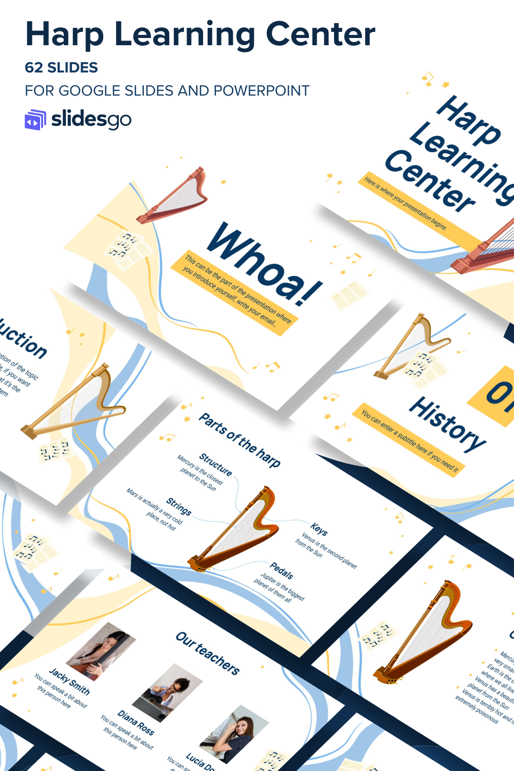 Harp Learning Center | Google Slides & PowerPoint