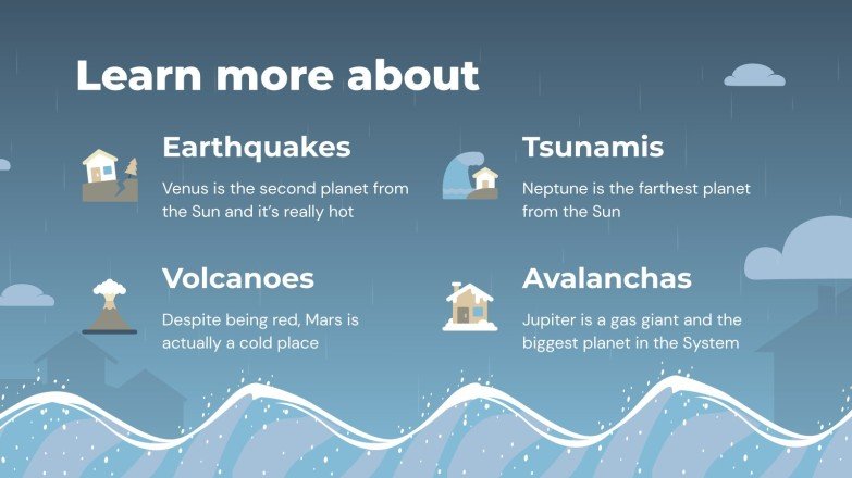Earth Science Subject: Floods and Other Natural Disasters
