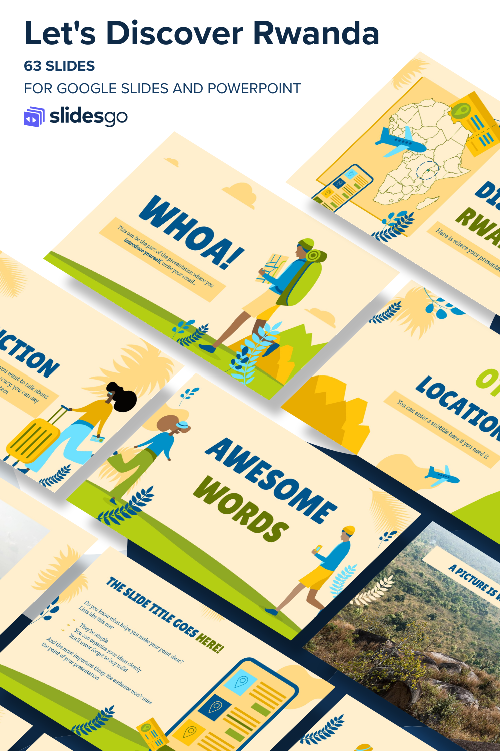 Let's Discover Rwanda | Google Slides & PowerPoint template