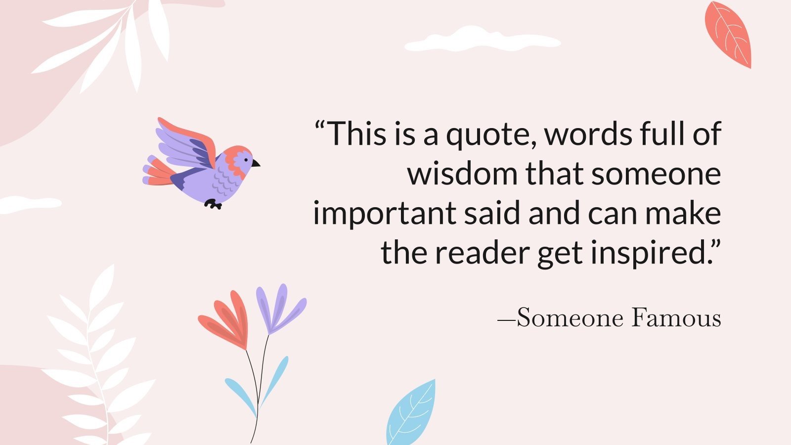 Flying Bird Campaign | Google Slides y PPT