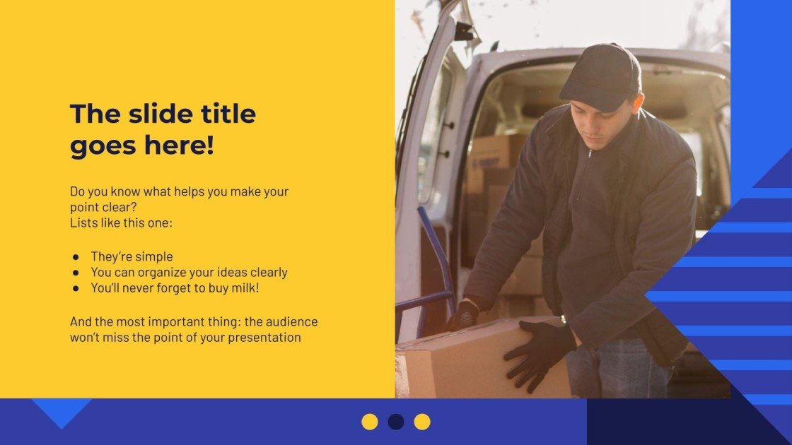 Logistics Company Business Plan | Google Slides & PPT