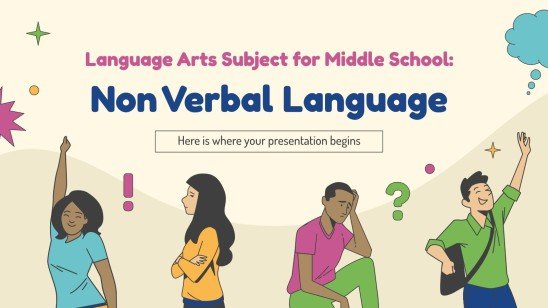 Non-Verbal Language Lesson | Google Slides & PowerPoint