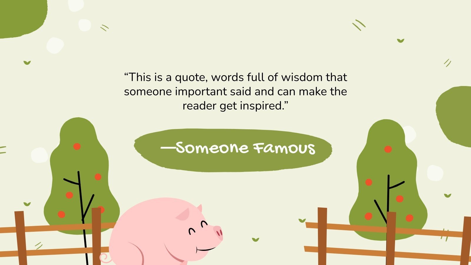 Farm Animals Day | Google Slides and PowerPoint template