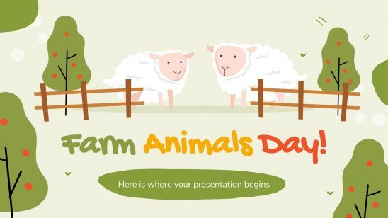 Free Google Slides and PowerPoint templates about Farms