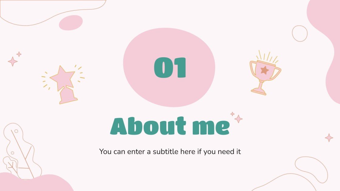 Celebration Portfolio | Google Slides & PowerPoint template