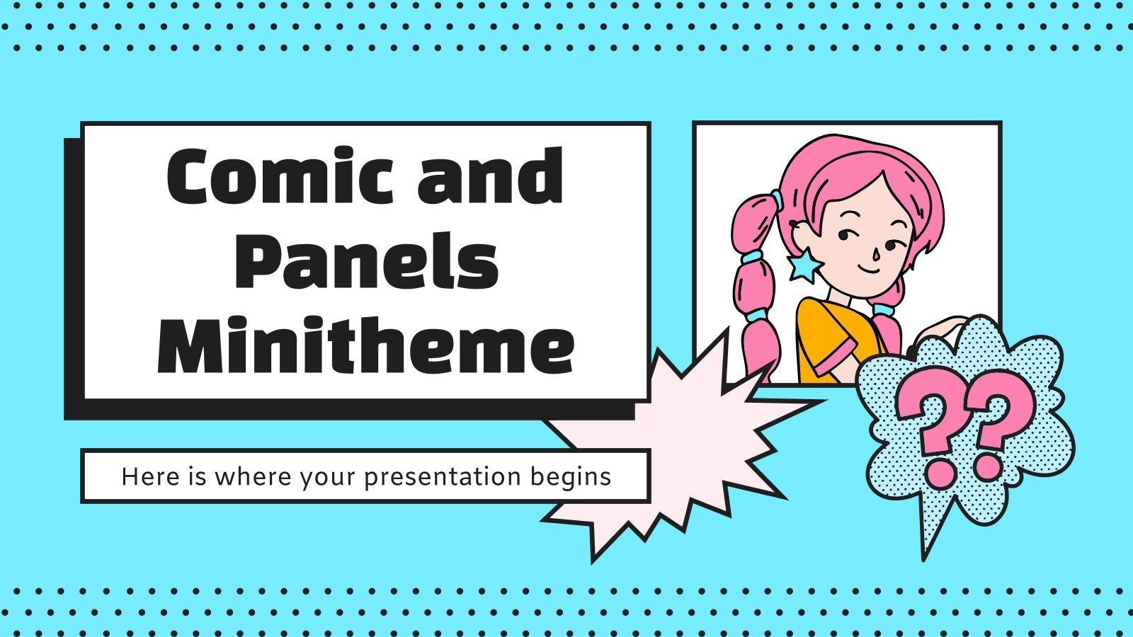 Comic and Panels Minitheme | Google Slides & PowerPoint