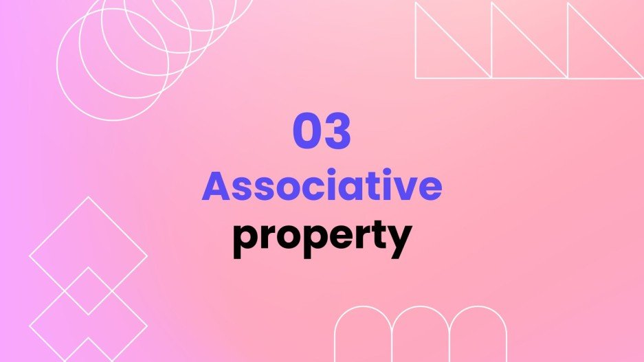 Associative, Commutative and Distributive Properties