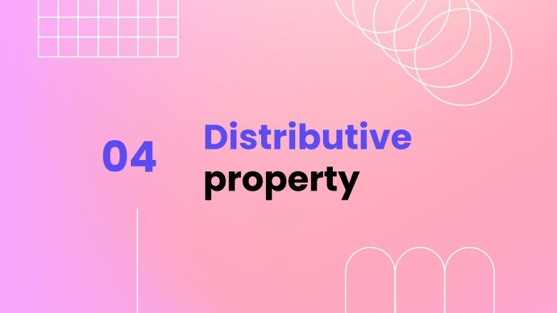 Associative, Commutative and Distributive Properties